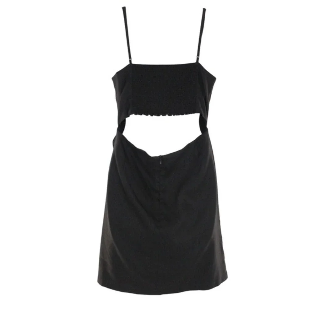 Modern Citizen | Dresses | Modern Citizen Mini Dress Cutout Back Linen ...